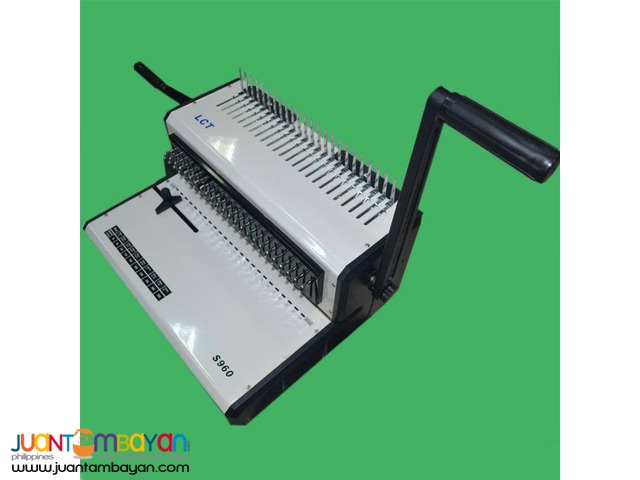 COMB / RING BINDER MACHINE (HEAVY DUTY / LCT S960)
