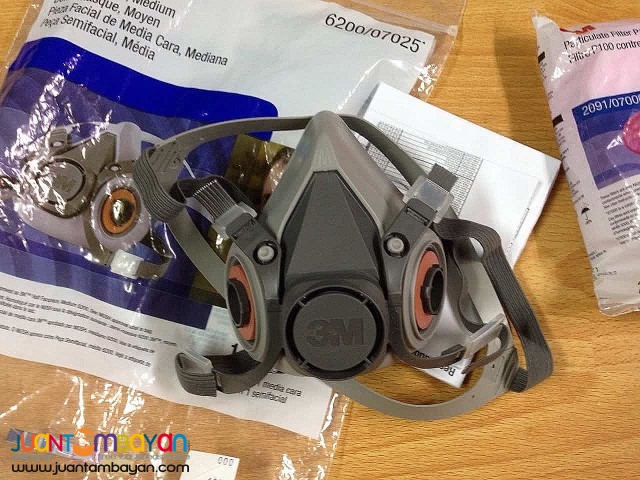 3M Half Facepiece Reusable Respirator 6200/07025 ( Medium )