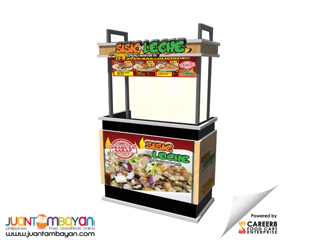 Murang Negosyo 2 in 1 Food Cart Franchise Sisig Siomai Shake Fries