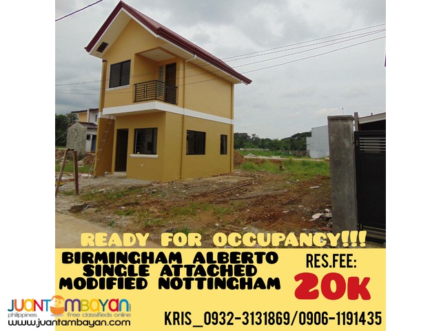 BIRMINGHAM ALBERTO RFO modified nottingham & DUPLEX