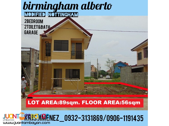 BIRMINGHAM ALBERTO RFO modified nottingham & DUPLEX