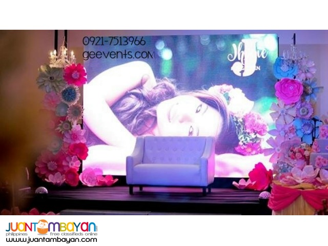 Modern Glam Vintage Classy Debut packages