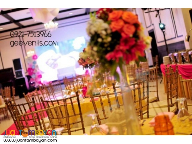 Modern Glam Vintage Classy Debut packages