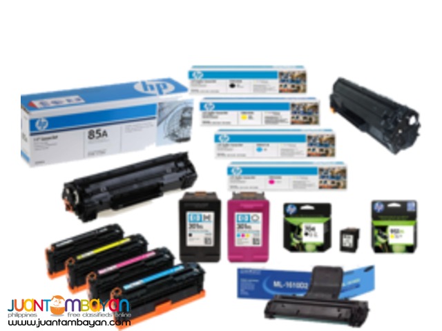 EMPTY INK & TONER CARTRIDGE