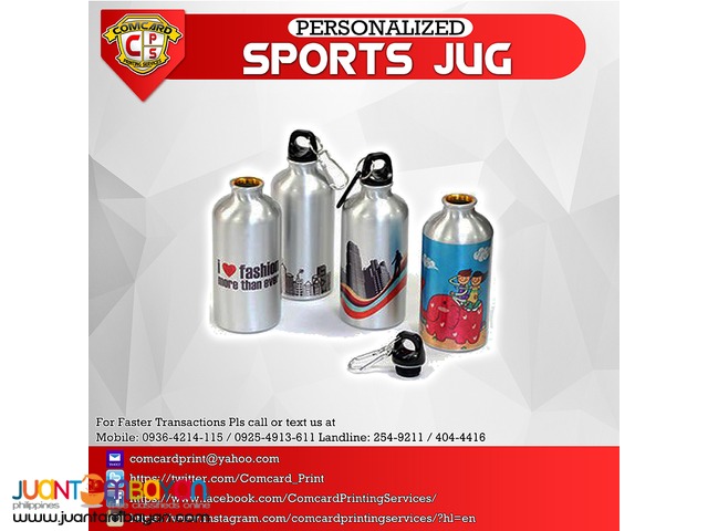 SPORTS JUG FOR SUBLIMATION PRINTING