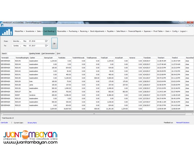 SALES AND INVENTORY ACCOUNTING SYSTEM SOFTWARE
