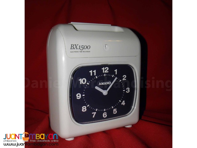 Bundy Clock AMANO BX1500