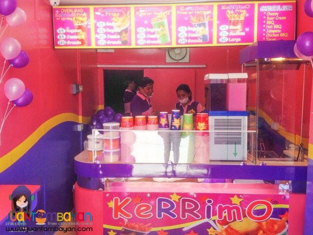 Kerrimo, Potato Corner, Sip Fries Franchise