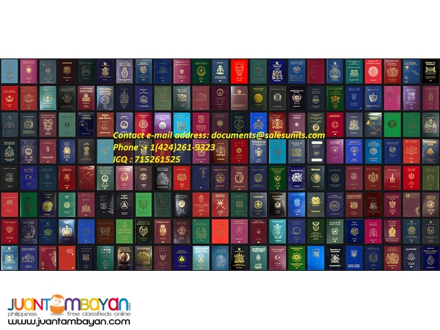 Buy Valid Passport,ID cards,and other diplomatic documents.