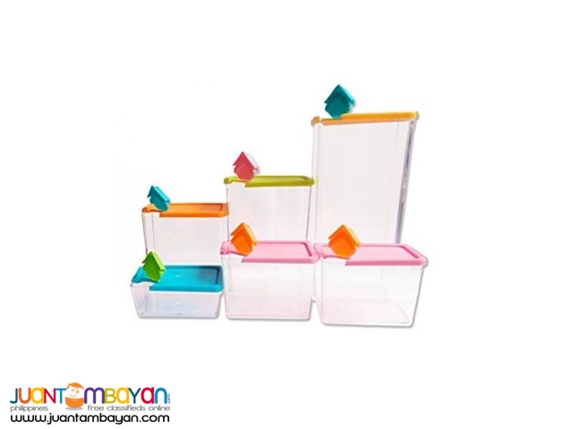 6-PC POCKET BLOCK CONTAINER SET