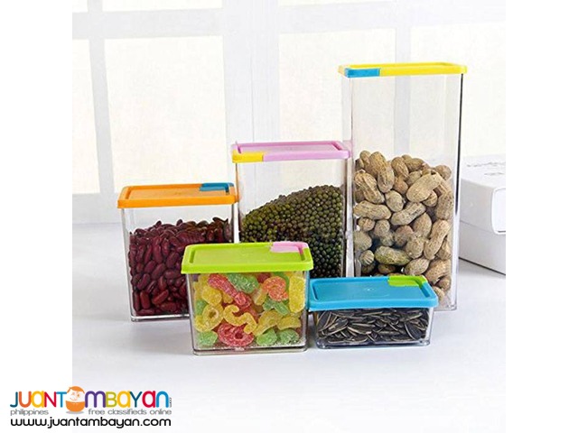 6-PC POCKET BLOCK CONTAINER SET