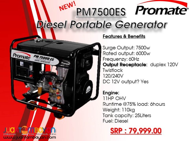 Generator Promate