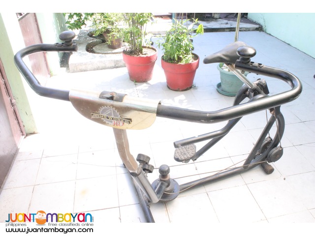 Timeworks HD Home Gyme Equipment Bike and Cardio Exercise Machine