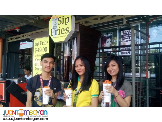 Sip Fries Food Cart Franchise - Details on How to Avail