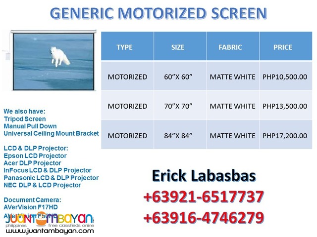 Generic Projection Screen