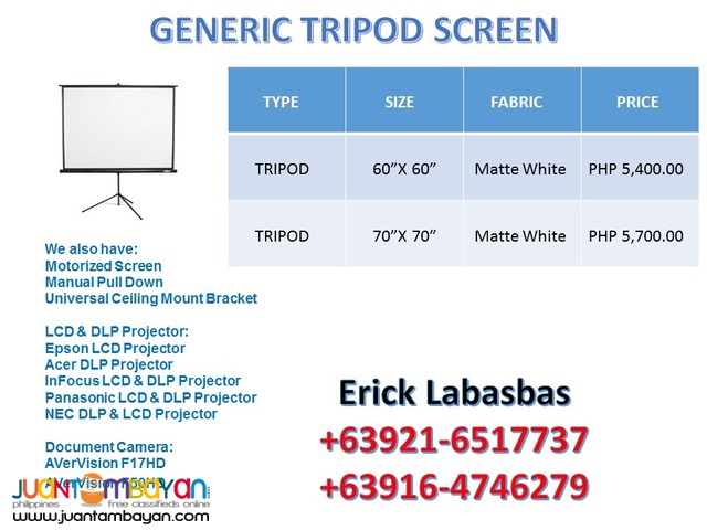 Generic Projection Screen