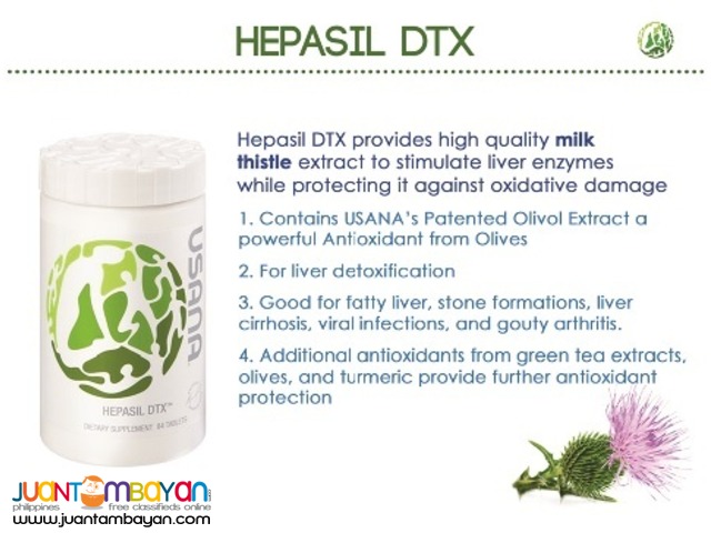 Usana Hepasil DTX - FREE DELIVERY