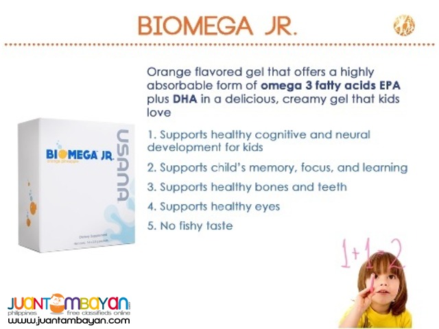 Usana BiOmega Jr - FREE DELIVERY
