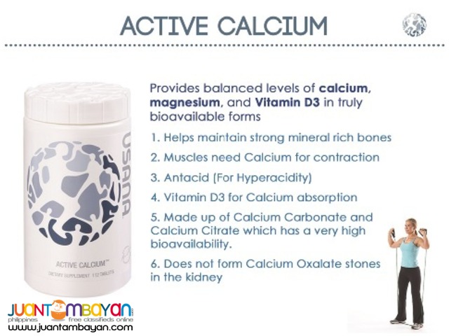 Usana Active Calcium - FREE DELIVERY