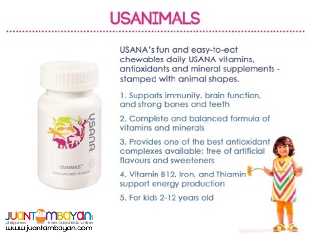 Usana Usanimals - FREE DELIVERY