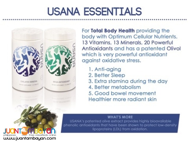 Usana Essentials - FREE DELIVERY