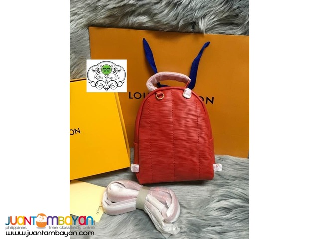 LOUIS VUITTON BACKPACK - LV SUPREME RED BACKPACK