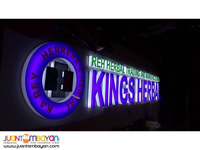 Acrylic Signage (Build-Up;Cut-Out;Lighted;Non-Lighted)