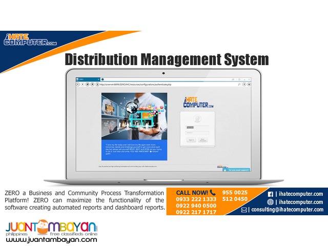 Distribution Management System by ihatecomputer.com