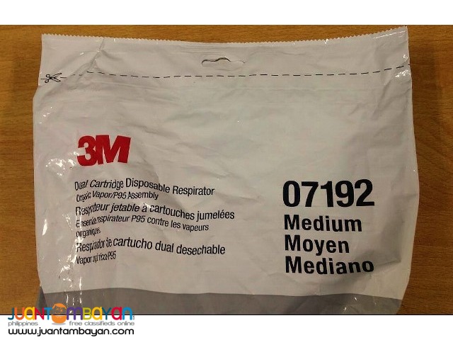 3M 07192 Paint Spray Resp. Medium