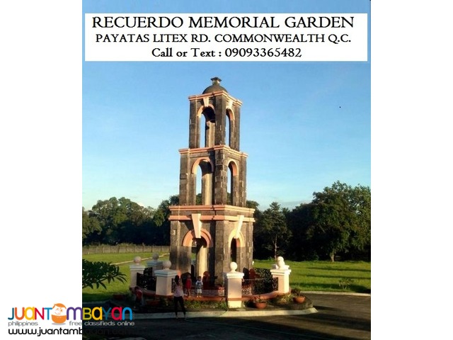 Recuerdo Memorial Garden *** Hotline : O9O93365482