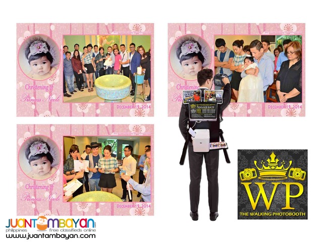 Photoman Walking Photobooth Photographer (High Quality Service)