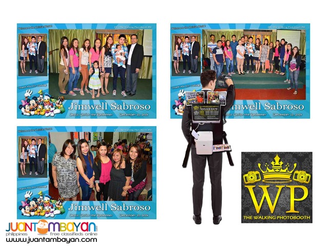 Photoman Walking Photobooth Photographer (High Quality Service)