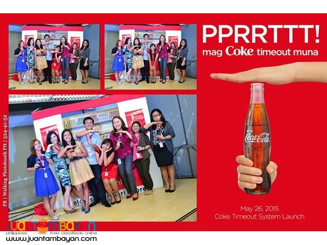 Photoman Walking Photobooth Photographer (High Quality Service)