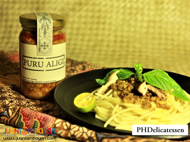 PURU ALIGI (100% pure aligue(crab roe or crab fat)(taba ng talangka))
