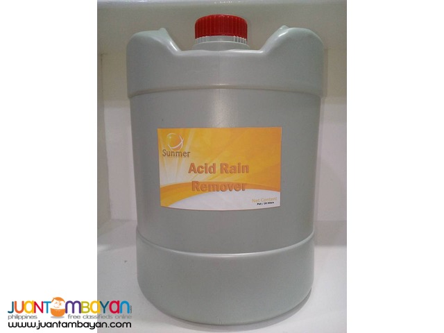 ACID RAIN REMOVER