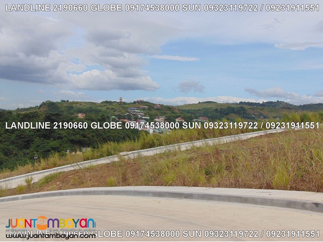 Sunnyville Angono overlooking Lot for Sale near SM accessible to Pasig