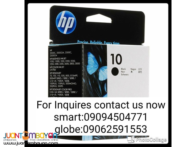 HP 10 Black(C4844A) Cyan Yellow Magenta Ink Cartridge