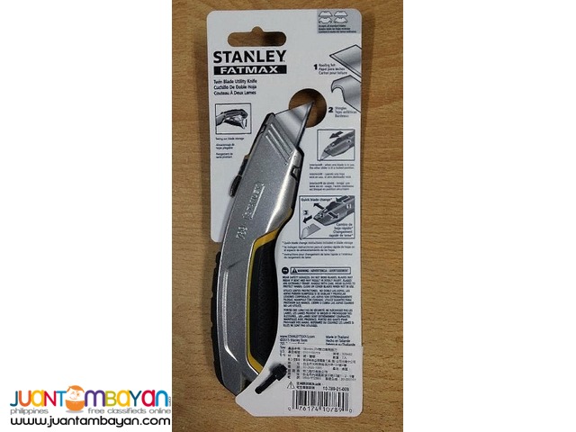 Stanley 10-789 FATMAX Rectractable Twin Blade Knife