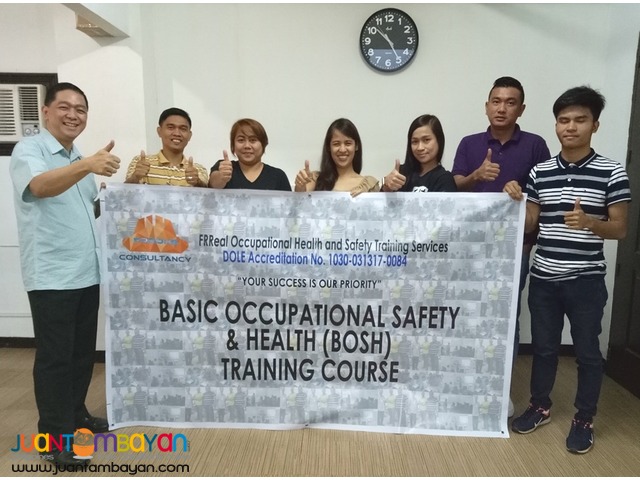 COSH Training BOSH Training DOLE Accredited Compliant AMO PCAB