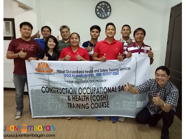 COSH Training BOSH Training DOLE Accredited Compliant AMO PCAB