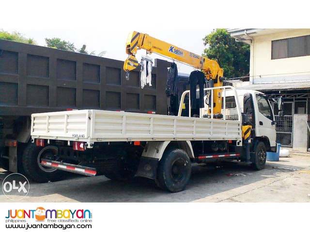 6 WHEELER BOOM TRUCK WITH 3.2T BOOMER SINOTRUK