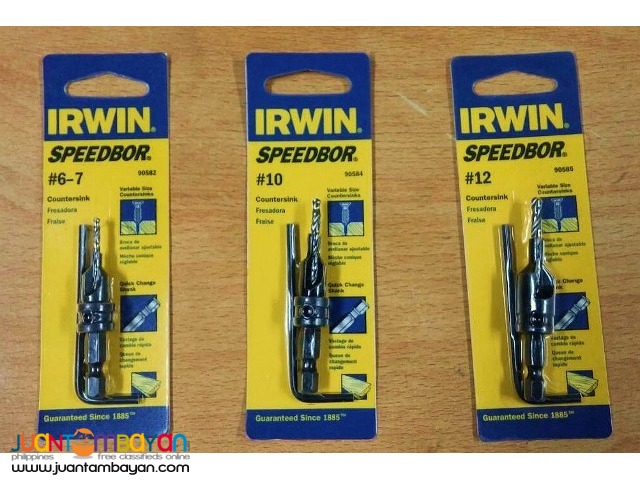 Irwin Speedbor Countersink Set
