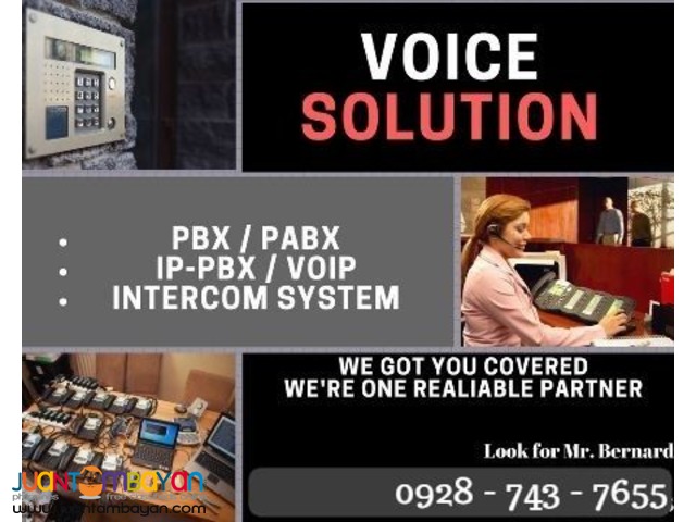 VOICE SOLUTION IP-PBX VOIP INTERCOM SYSTEM PBX PABX SETUP