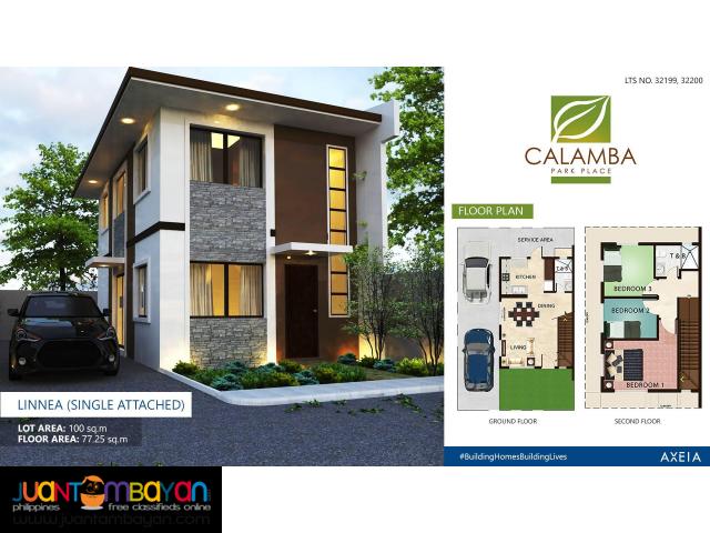 SINGLE ATTACHED AND DUPLEX CALAMBA PARK PLACE
