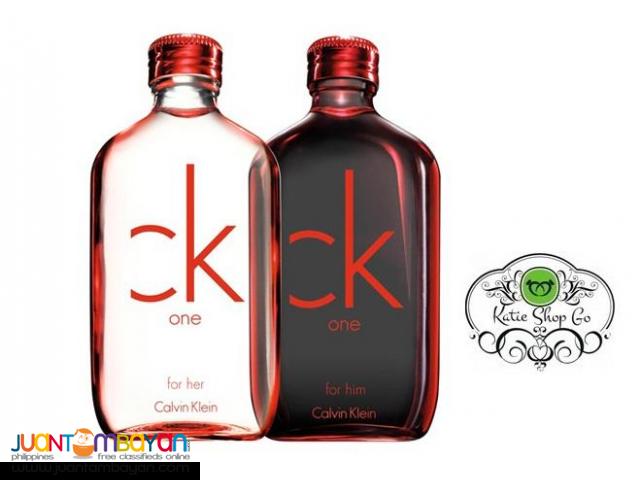 CK ONE RED EDITION FOR HER - CALVIN KLEIN PERFUME FOR WOMEN