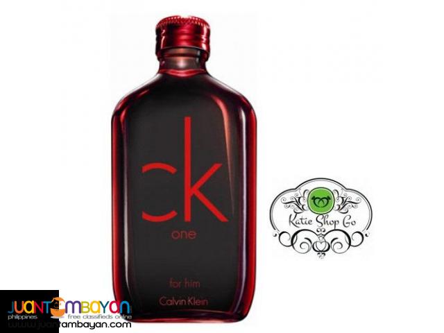 CK ONE RED EDITION FOR MEN - CALVIN KLEIN PERFUME FOR MEN