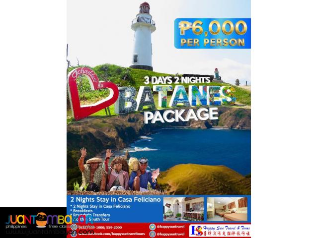 3D2N Batanes Package