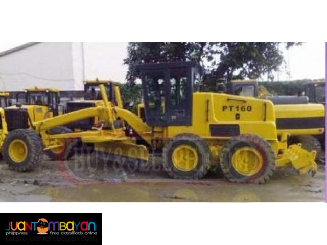 motor grader with ripper PT160