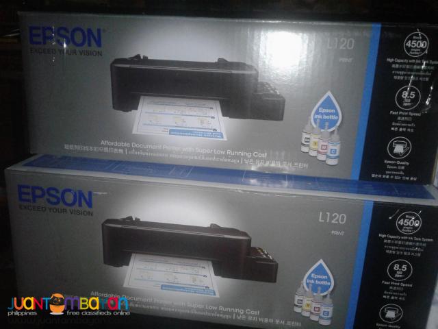 Epson L120 Printer (with Pigment Ink) BRAND NEW