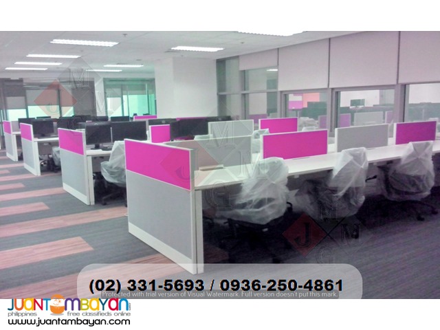 Modular Office Staff Table -Office Partition - Furniture